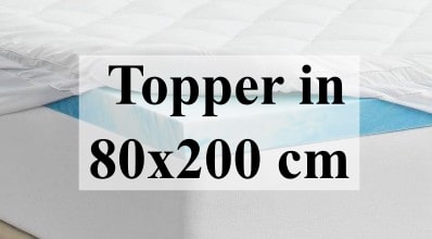 Matratzen Topper 80x200 cm Testsieger 🥇